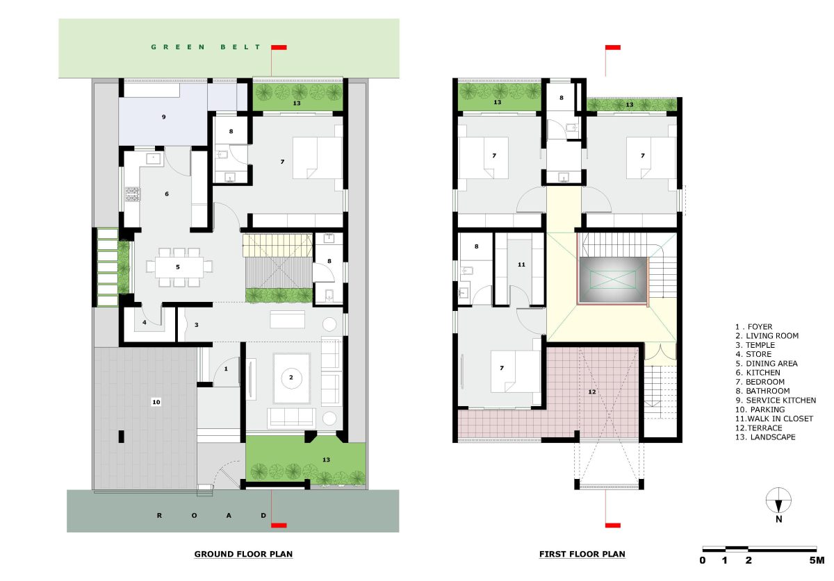 The Jaali Design in this Layered Home Exudes Earthiness | Pranav Patel ...