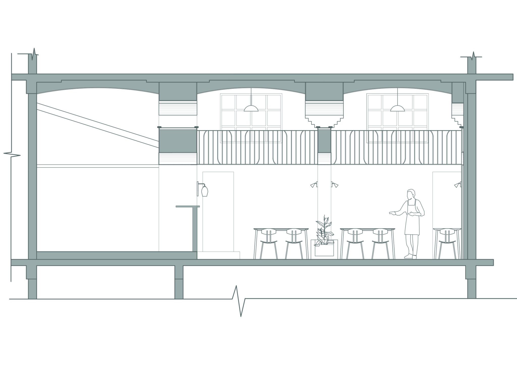This Pizzeria Sets an Immersive Experience with Grid Design | Nativity ...
