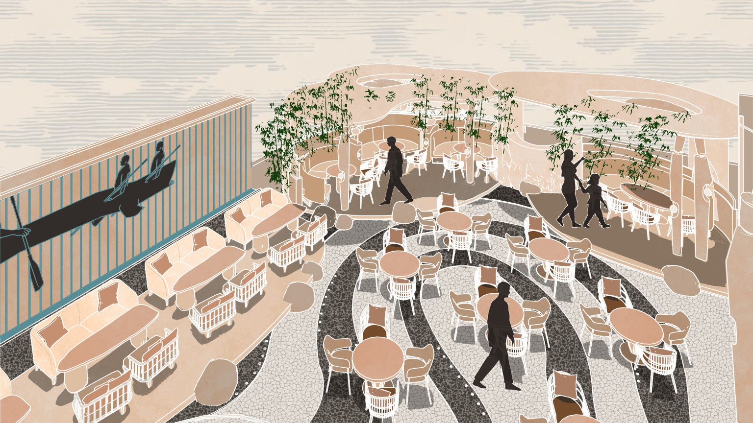 A Terrace Restaurant in Haryana is Redefining Fluid Architecture for an ...