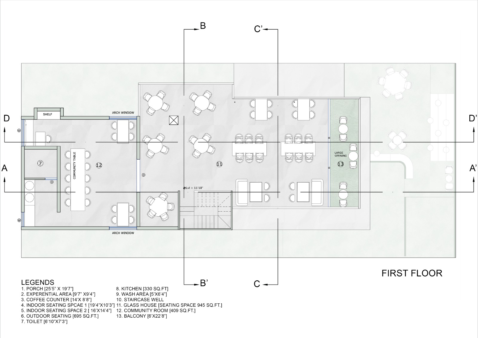 This Cafe Architecture is a Thoughtfully Designed Sanctuary | Skycon Design Studio
