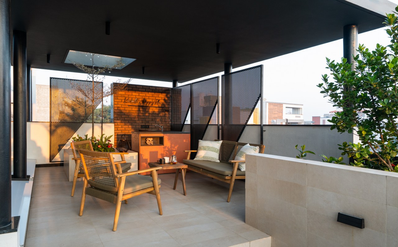 With a Sculptural Exposed Concrete Roof, This Home Accentuates Boldness ...