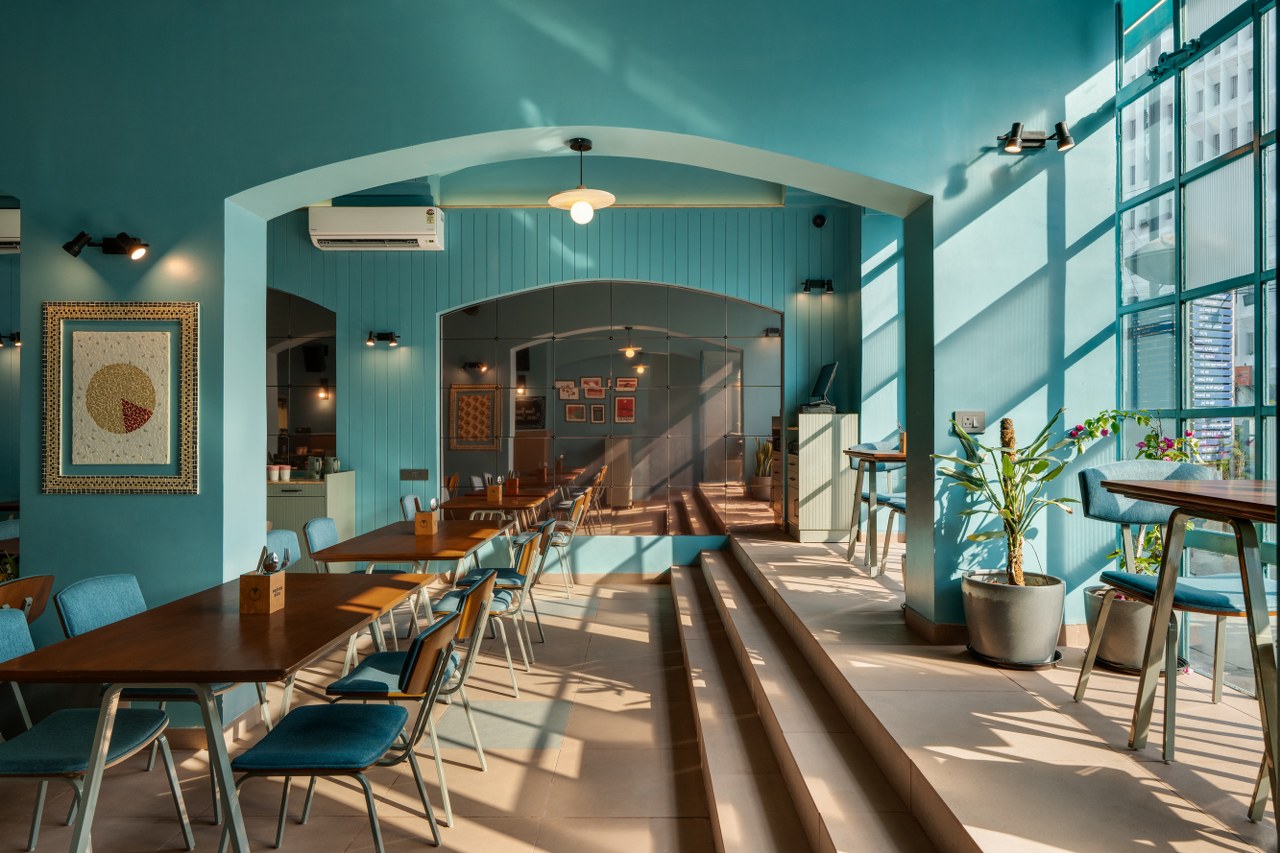 This Pizzeria Sets an Immersive Experience with Grid Design | Nativity ...