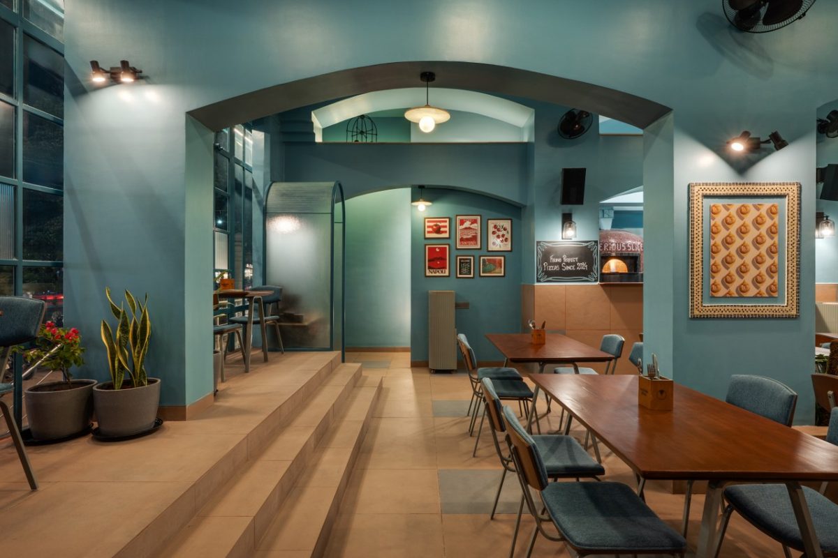 This Pizzeria Sets an Immersive Experience with Grid Design | Nativity ...