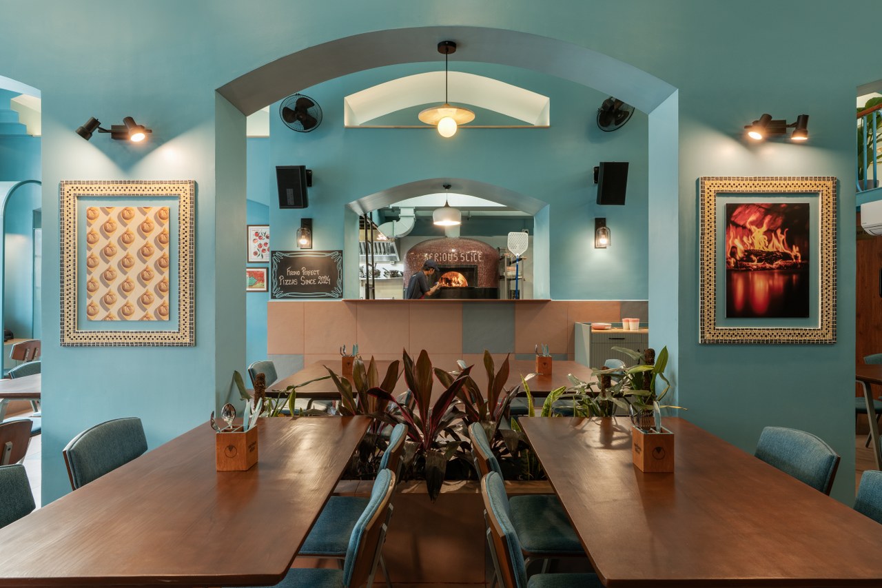 This Pizzeria Sets an Immersive Experience with Grid Design | Nativity ...