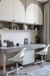 A Modern Aesthetic in This Inviting 3BHK Residence Bring Alive Its ...