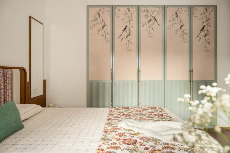 Patterns and Textures Adorn This Indo-Modern Duplex to Create A ...