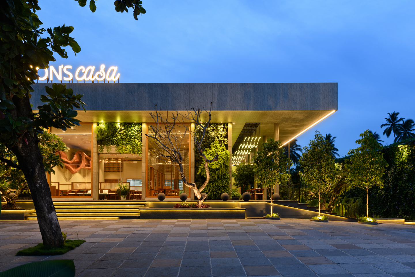 This Restaurant Architecture Brings Together Food, Nature & Community ...