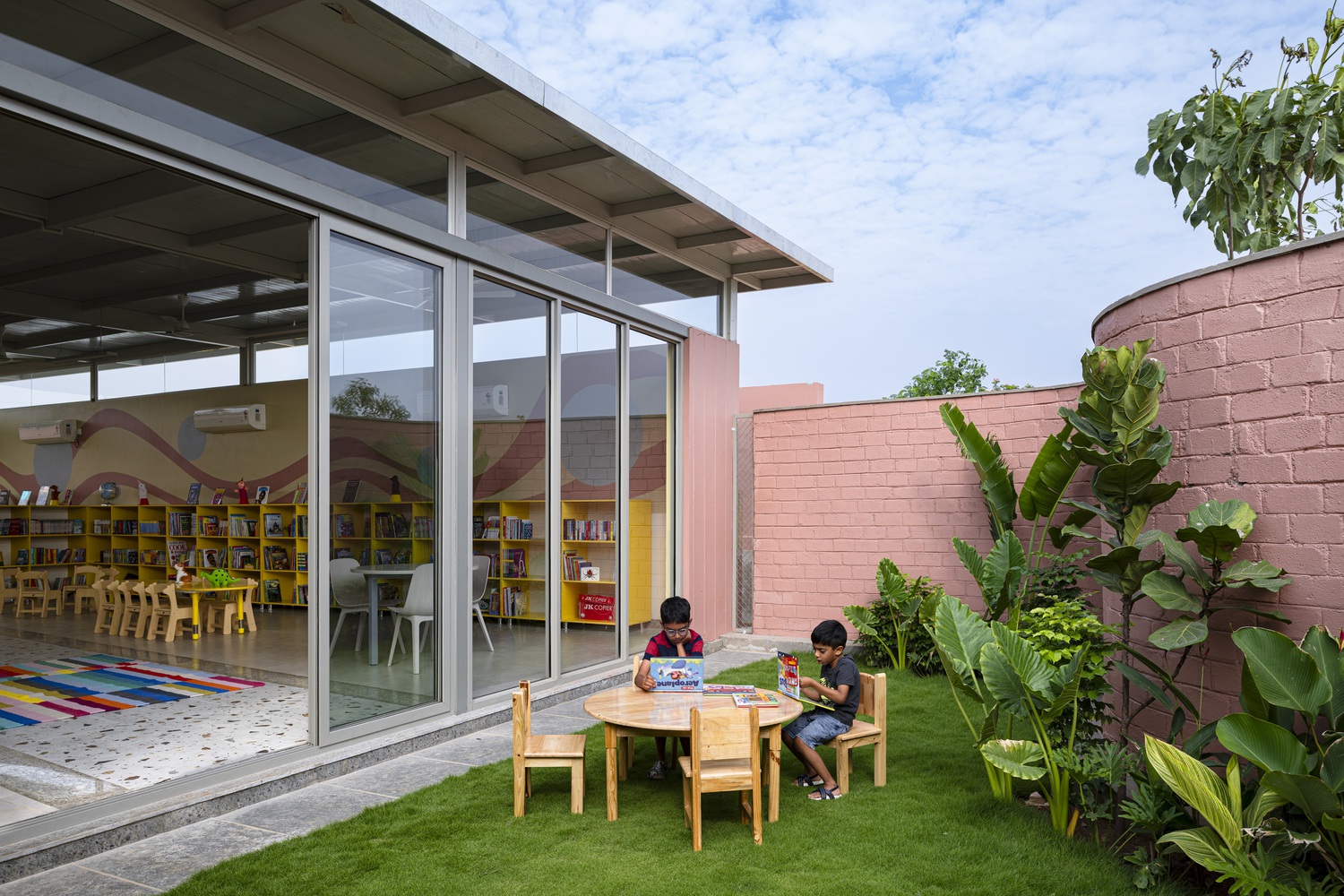 A School Campus Transforms into a Multipurpose Space, Redefining its ...