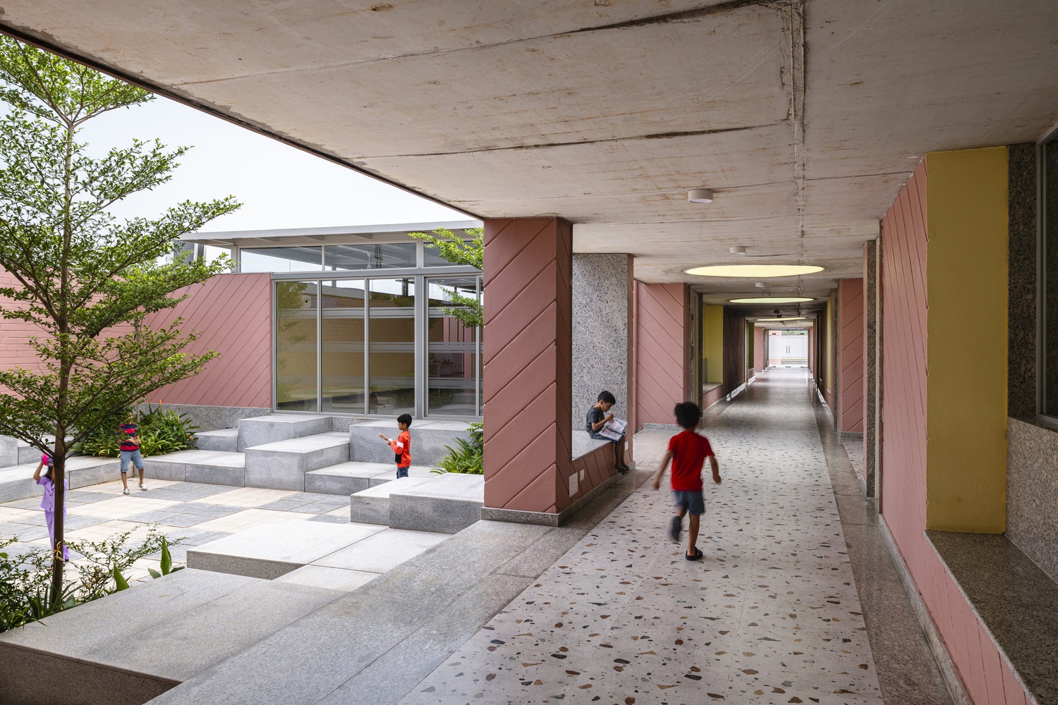 A School Campus Transforms into a Multipurpose Space, Redefining its ...