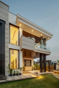 Saffron Villa Celebrates Balanced Lifestyle with Simple Home Design ...