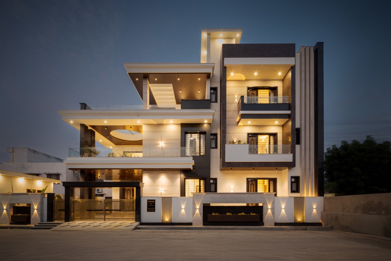 Saffron Villa Celebrates Balanced Lifestyle with Simple Home Design ...