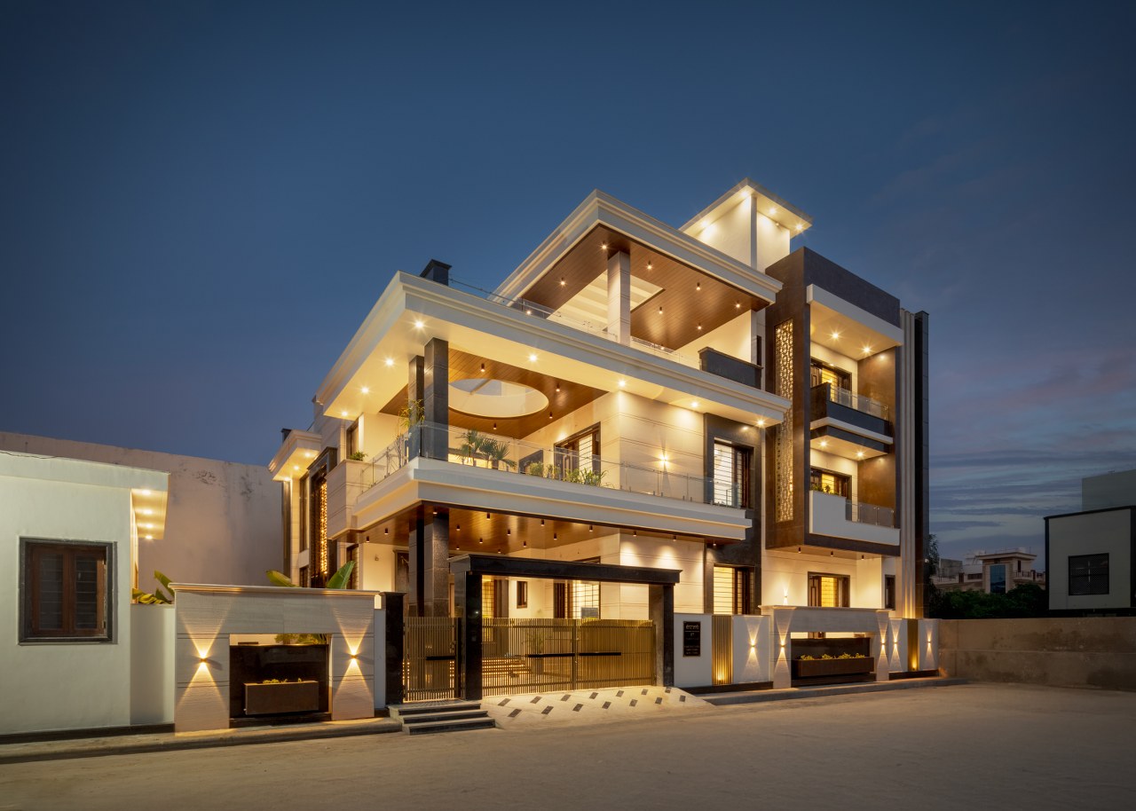 Saffron Villa Celebrates Balanced Lifestyle with Simple Home Design ...