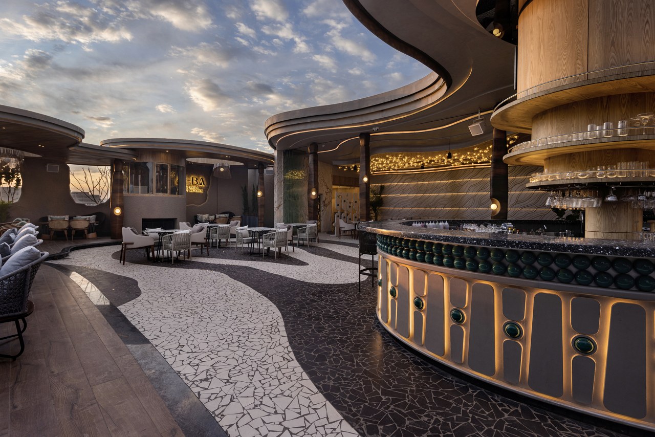 A Terrace Restaurant in Haryana is Redefining Fluid Architecture for an ...