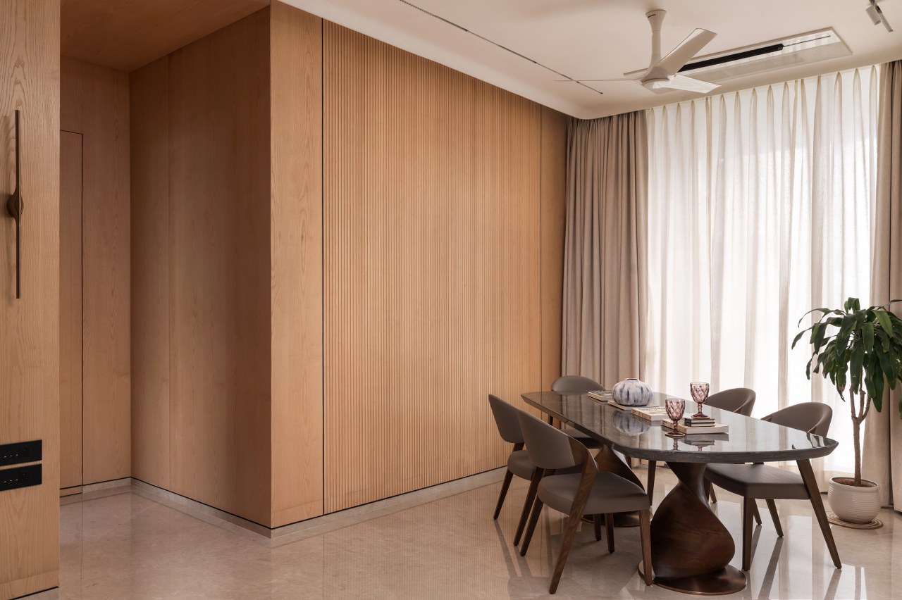 Quiet Elegance Shapes This Three-Bedroom Home | Jash Kadakiia Design Studio