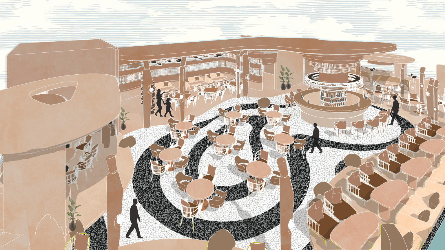 A Terrace Restaurant in Haryana is Redefining Fluid Architecture for an ...
