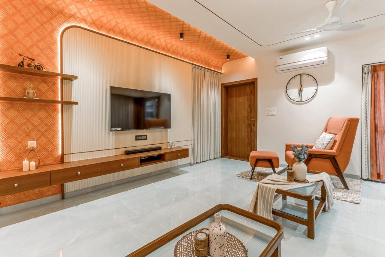 Immersed in Warm Colour Palette, This Apartment Celebrates Calmness ...