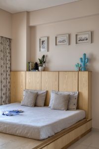This Apartment with Wood Interior Design Celebrates Intricate ...