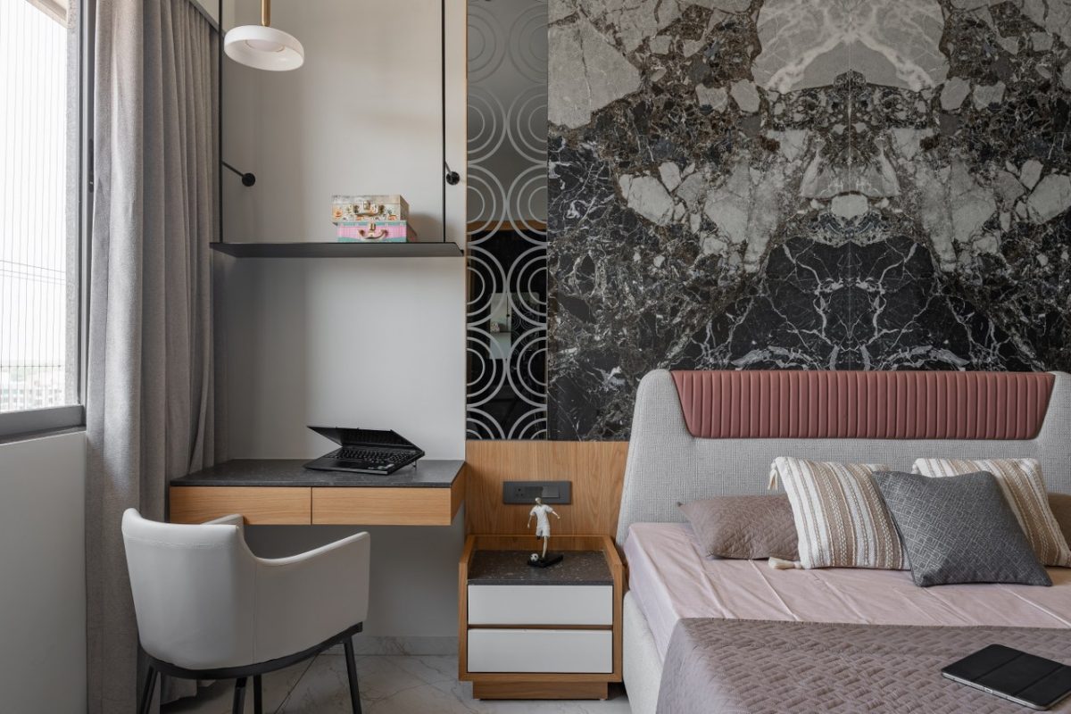 This 4BHK House Design Balances Clean Interiors and Material ...