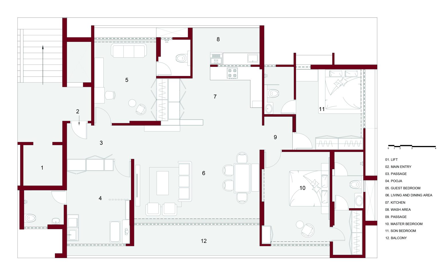 Soulful Spaces Come Alive in This Rustic Home Reflecting Minimal and ...