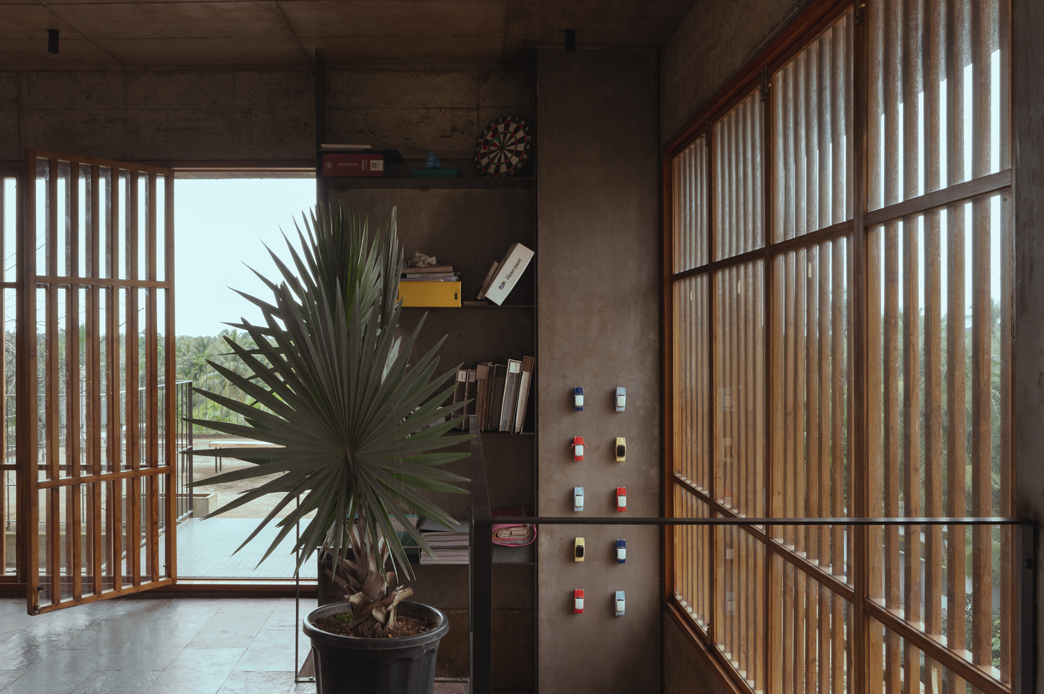 Exposed Concrete Forms The Outer Shell For This Mixed-Use Commercial ...