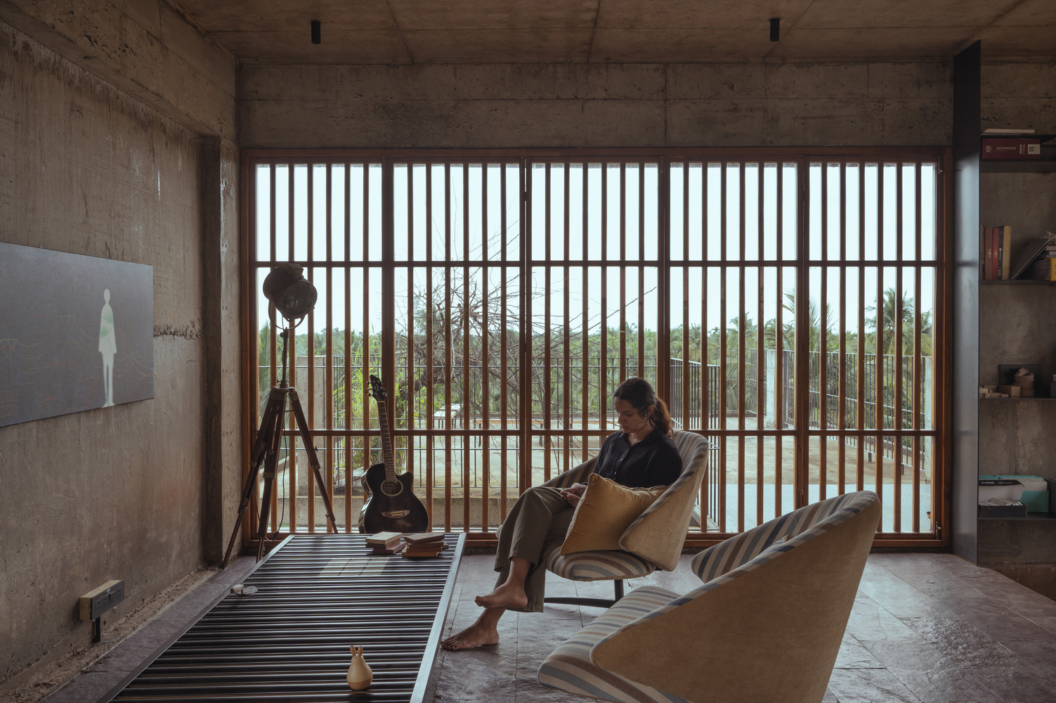 Exposed Concrete Forms The Outer Shell For This Mixed-Use Commercial ...