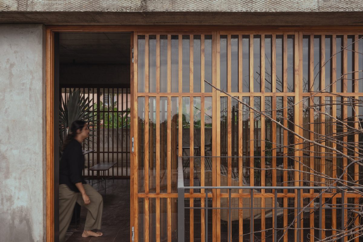Exposed Concrete Forms The Outer Shell For This Mixed-Use Commercial ...