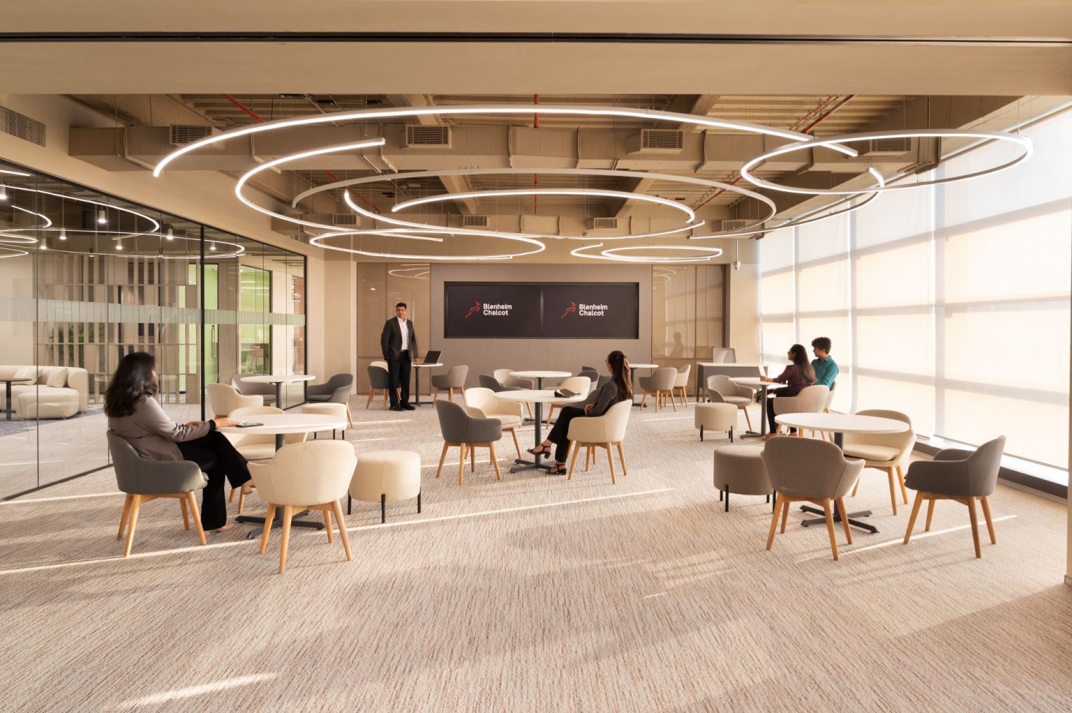 This Future Ready Workspace Reflects Promising And Vibrant Spaces ...