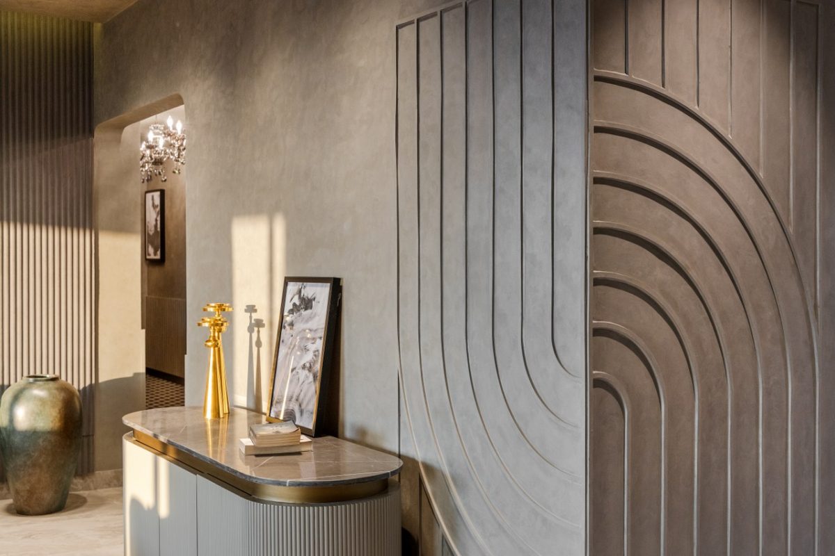Furaat - A Luxury Penthouse Is a Monochromatic Amalgamation Of Opulence ...