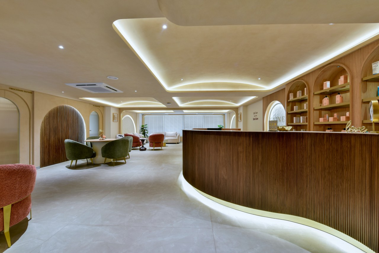 Natural Textures Adorn This Clinic's Modern Design and Wabi Sabi ...