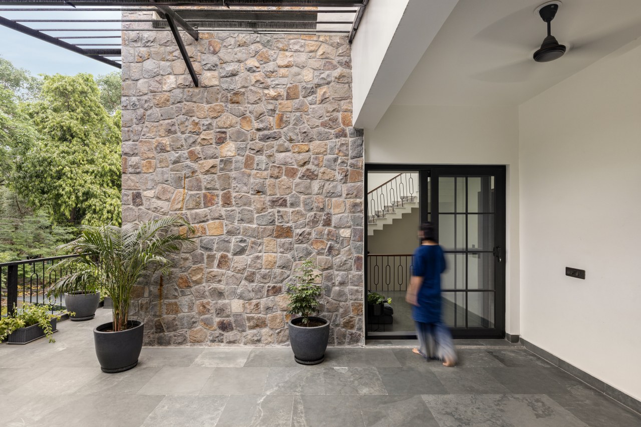 This North-East Facing House Exudes Peace And Quiet In A Noida ...