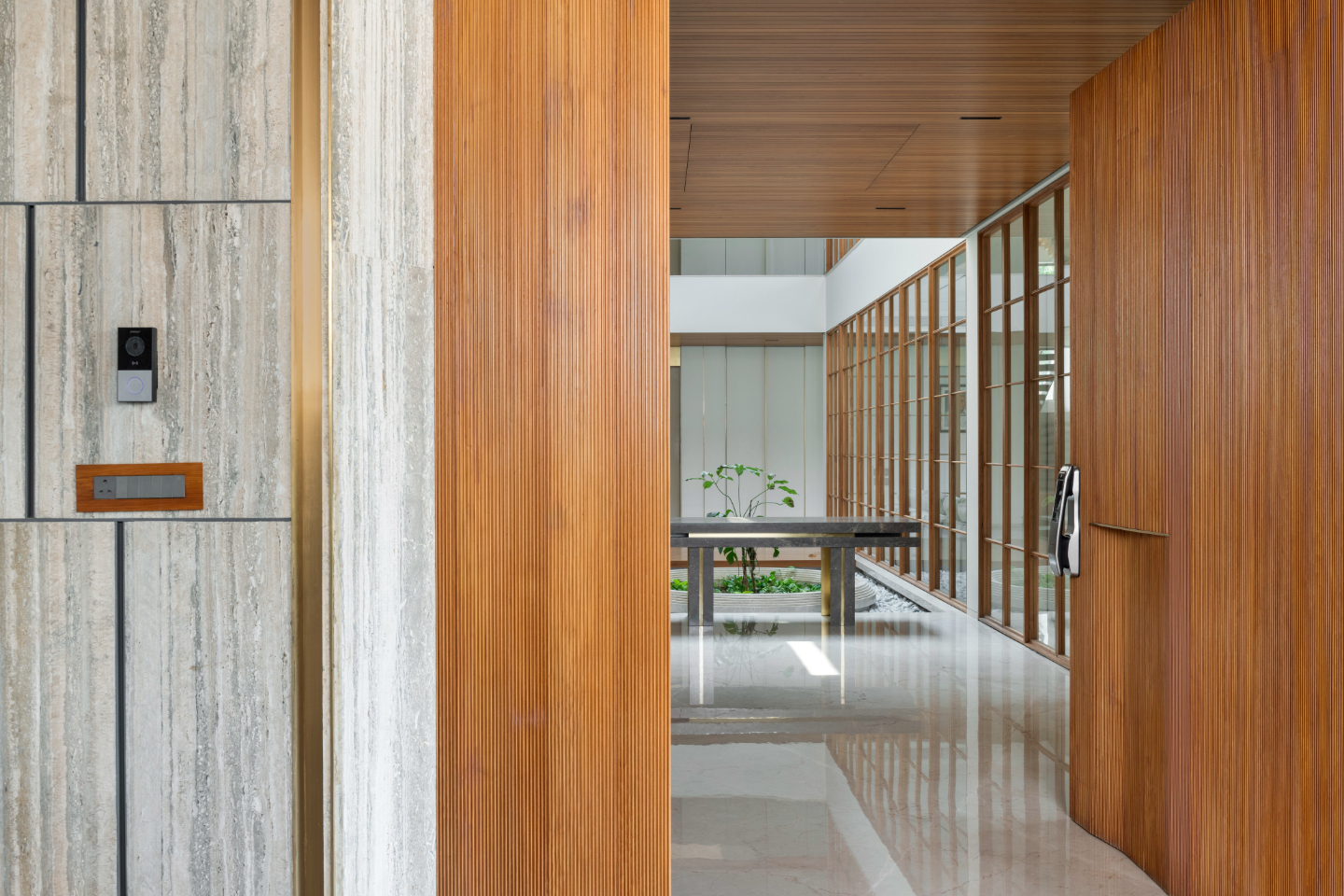 Open Courtyards And A Biophilic Design Connect The Outdoors With The ...