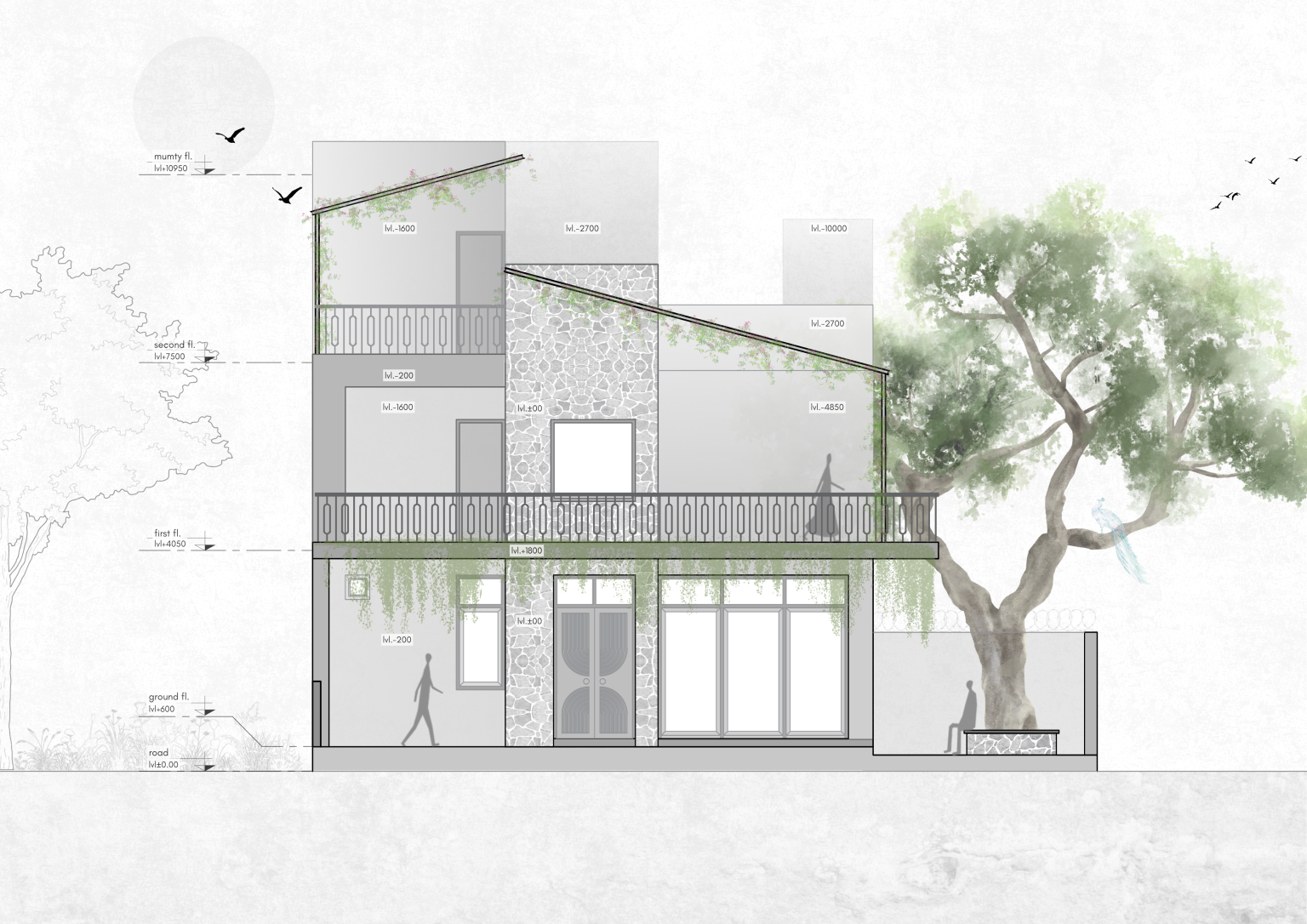 This North-East Facing House Exudes Peace And Quiet In A Noida ...