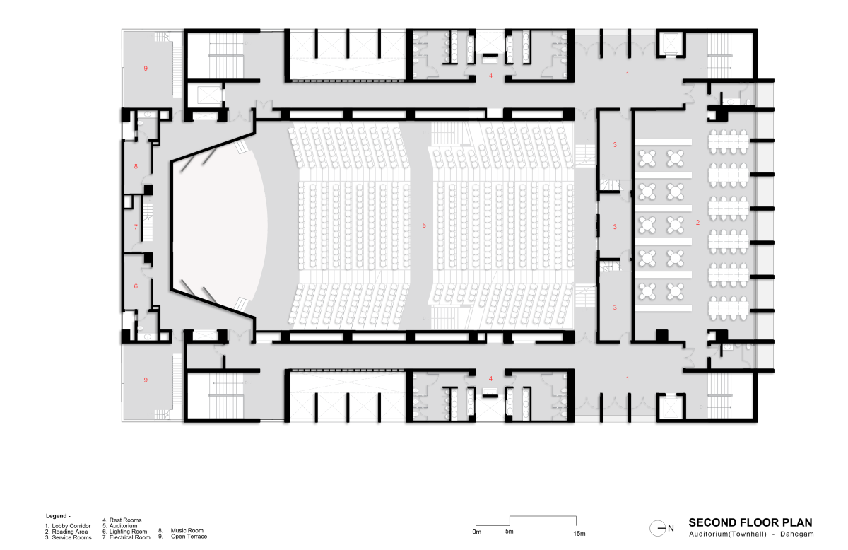 This Town Hall Serves As The Heart Of Social And Cultural Activities ...