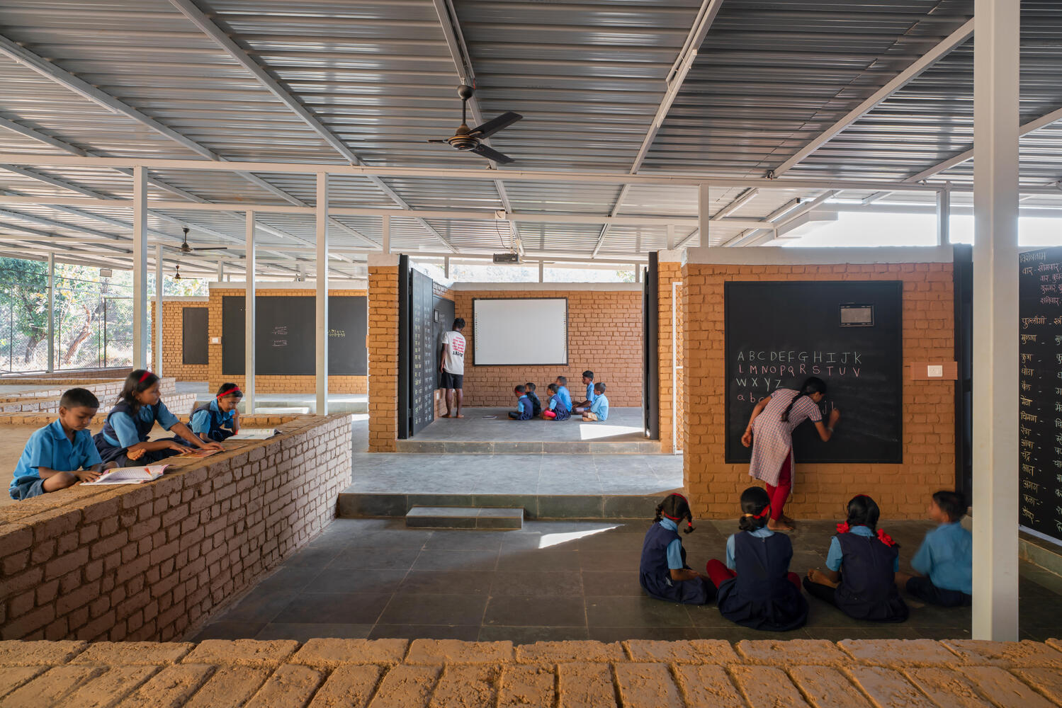 This Brick School In Nashik Stands Out For Its Raw And True Design | pk ...