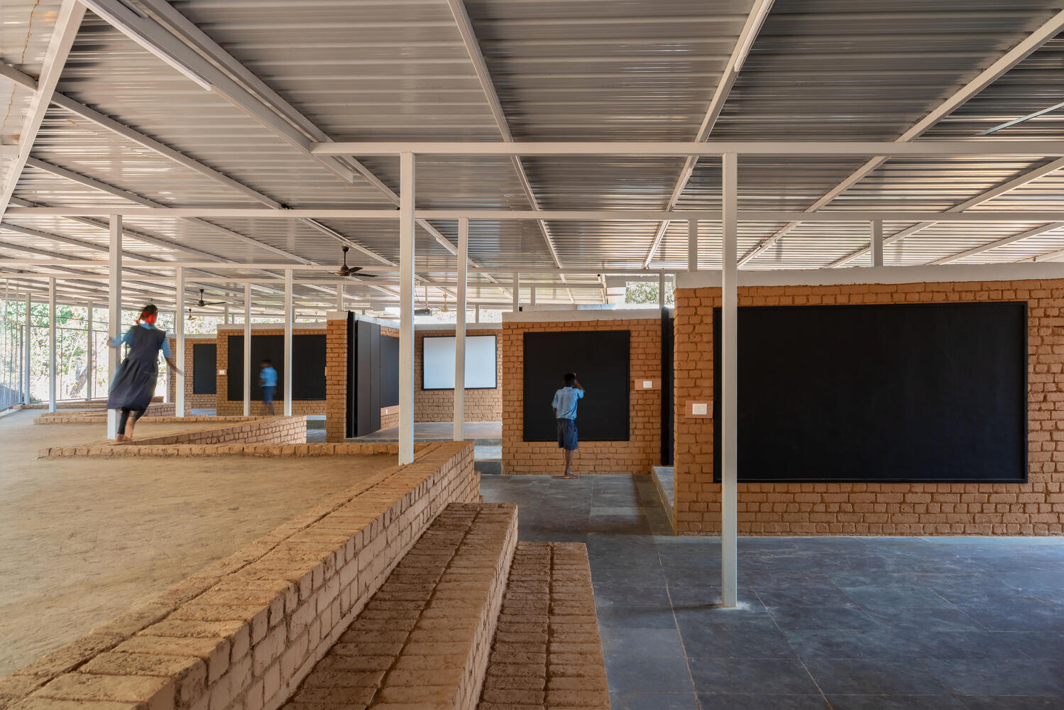 This Brick School In Nashik Stands Out For Its Raw And True Design | pk ...