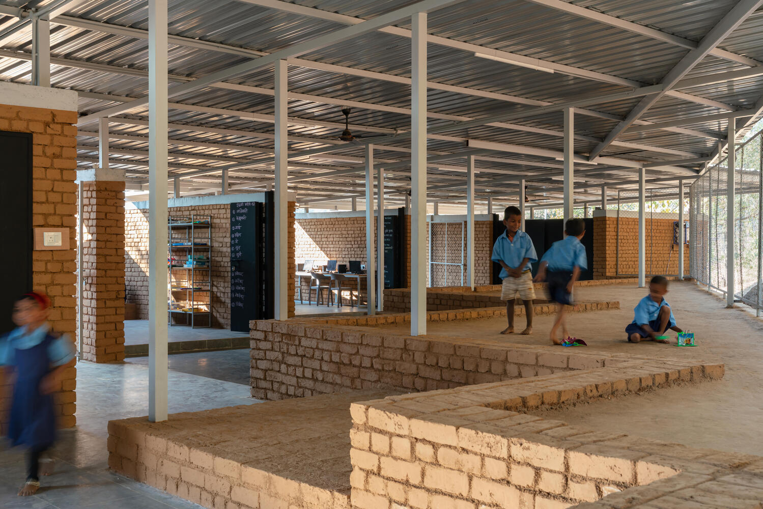 This Brick School In Nashik Stands Out For Its Raw And True Design | pk ...