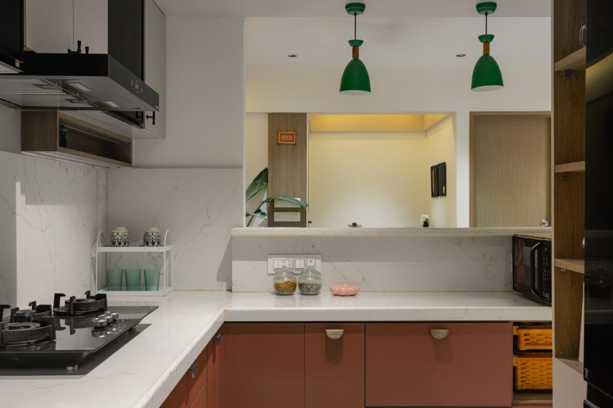 A Vibrant Home With Sparse Furnishing And Lively Spaces Sits ...