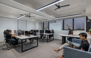 The Design Of This Office Space Enhances Productivity While Maintaining ...