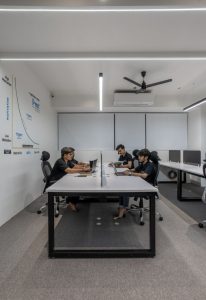 The Design Of This Office Space Enhances Productivity While Maintaining ...