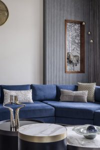 Ivory Colour Interiors In This Courtyard Residence Makes It An ...