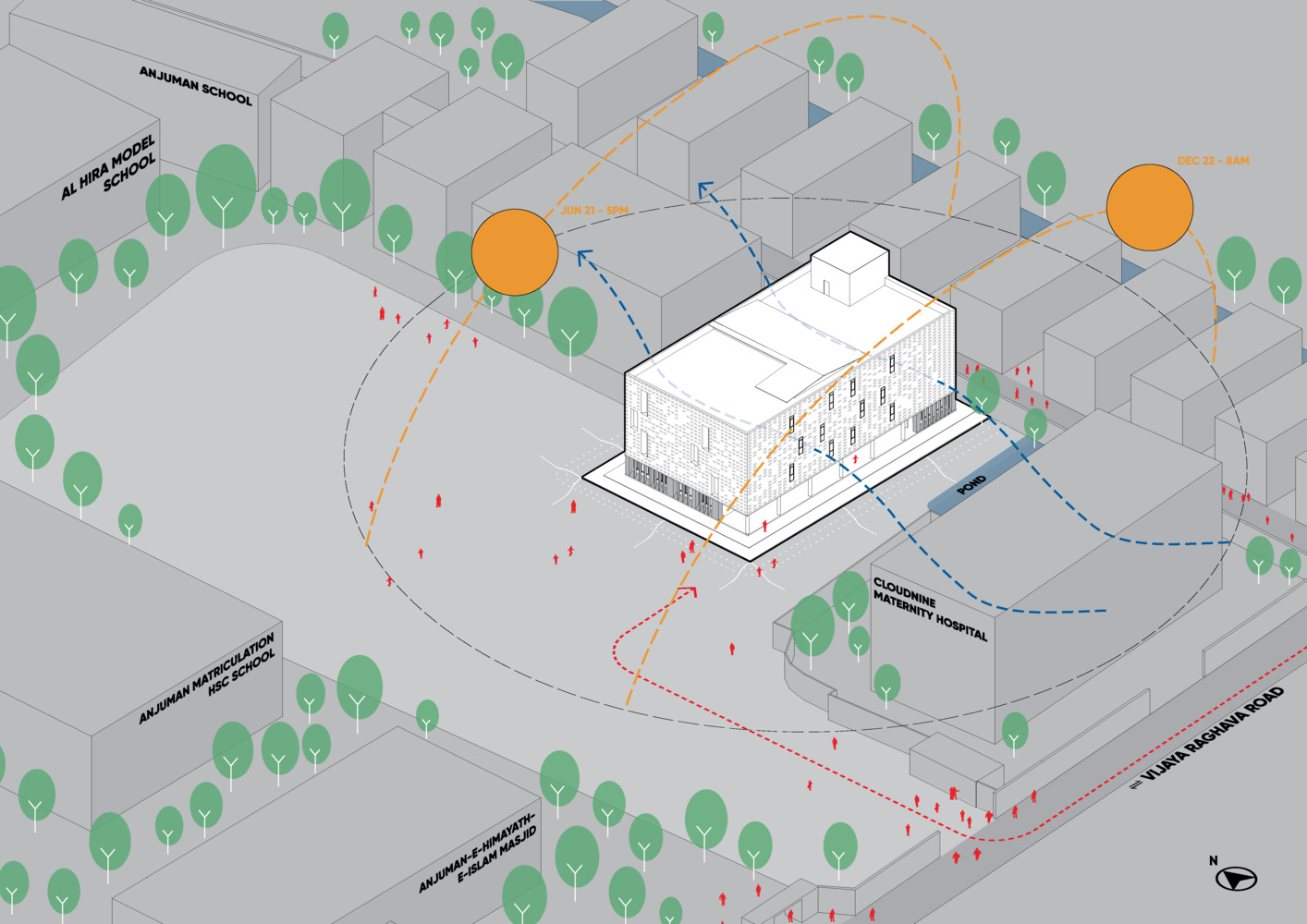 This Campus For A 100 Year Old Trust Is A 10 Acre Multifunctional ...