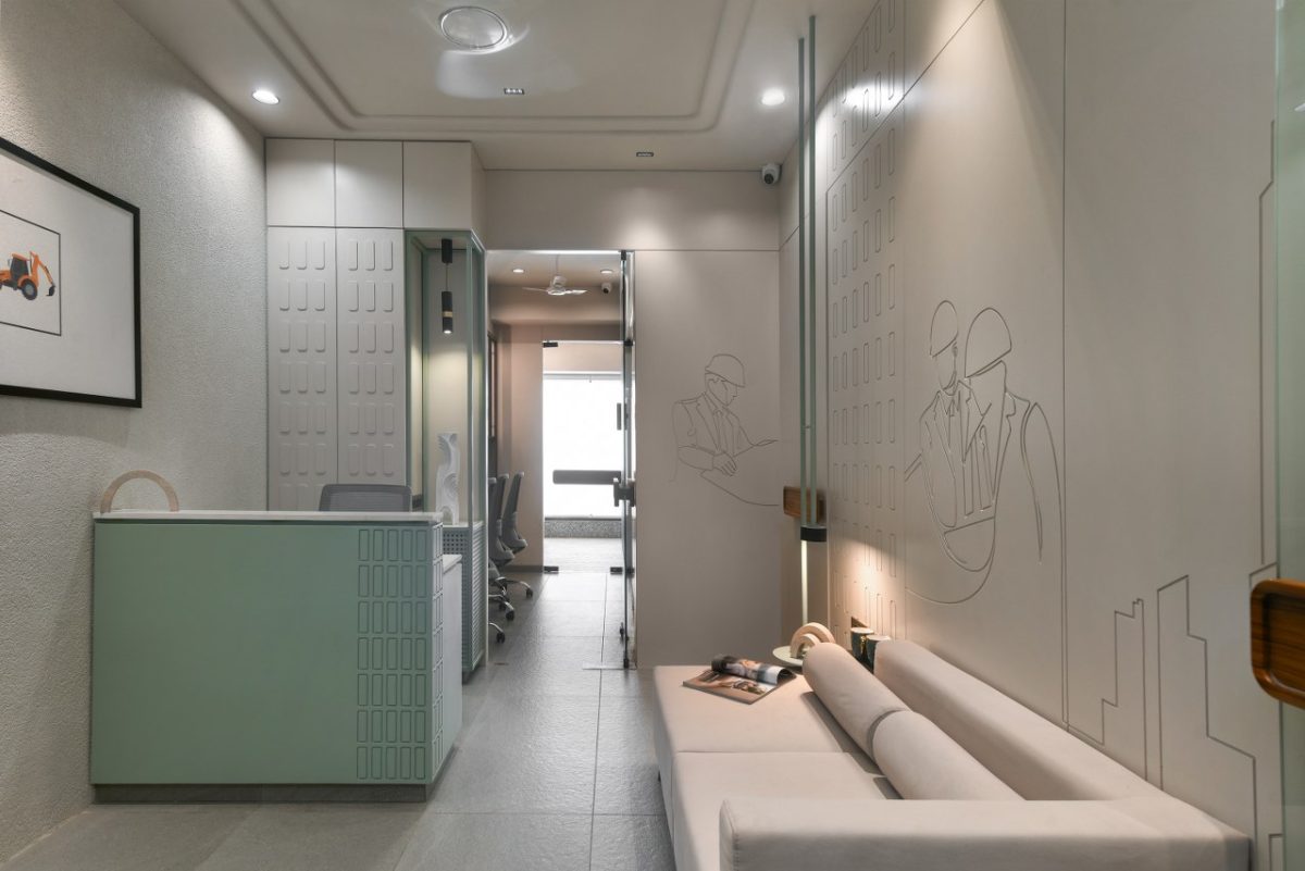 This Civil Engineer Office Design Has A Strong Narrative Of Raw ...