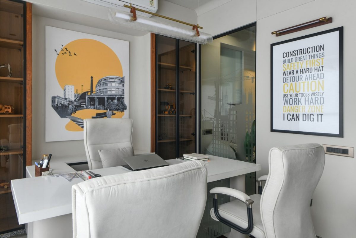 This Civil Engineer Office Design Has A Strong Narrative Of Raw ...