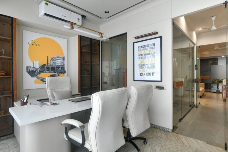 This Civil Engineer Office Design Has A Strong Narrative Of Raw ...