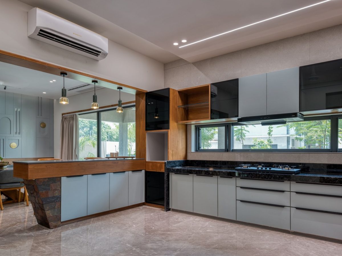 This East Facing Home Finely Represents Modern Sensibility And Timeless ...