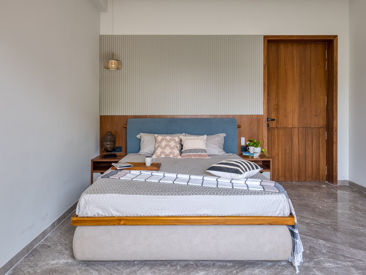 This East Facing Home Finely Represents Modern Sensibility And Timeless ...