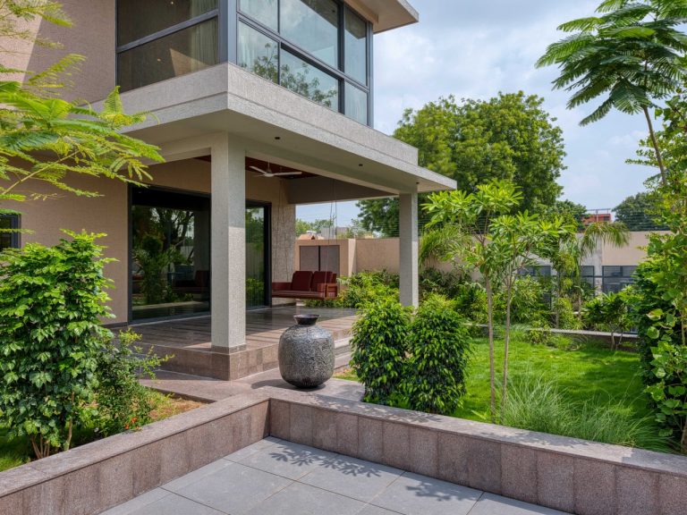 This East Facing Home Finely Represents Modern Sensibility And Timeless ...