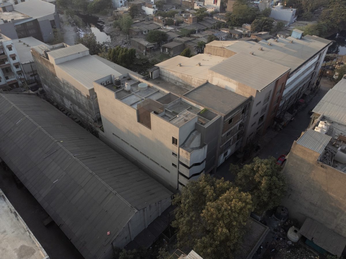 This Textile House Retains The Building's Structural Character While ...
