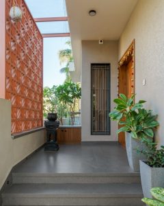 Sitting On A Corner Plot, This Home Blends Contemporary Design With ...