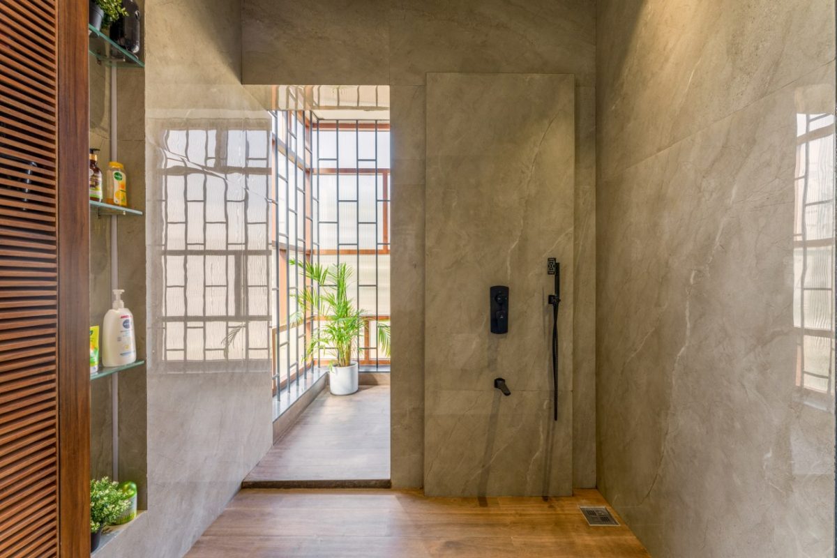Sitting On A Corner Plot, This Home Blends Contemporary Design With ...